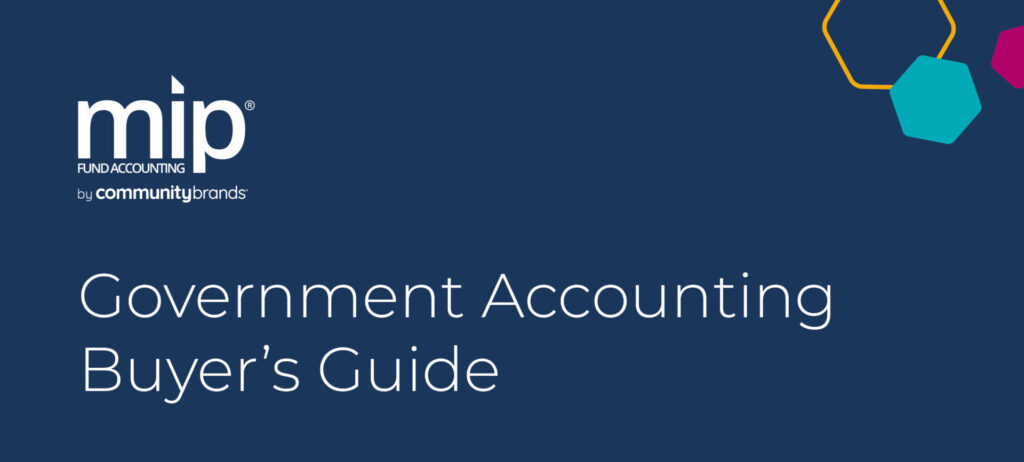 Accounting for Government | MIP Accounting Software